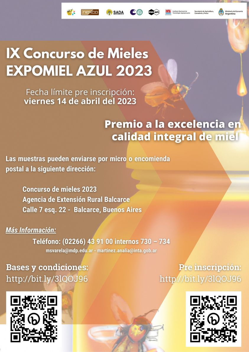 𝗖𝗼𝗻𝘃𝗼𝗰𝗮𝘁𝗼𝗿𝗶𝗮 a presentación al 𝗜𝗫 𝗖𝗼𝗻𝗰𝘂𝗿𝘀𝗼 𝗱𝗲 𝗠𝗶𝗲𝗹𝗲𝘀 “EXPOMIEL AZUL ...